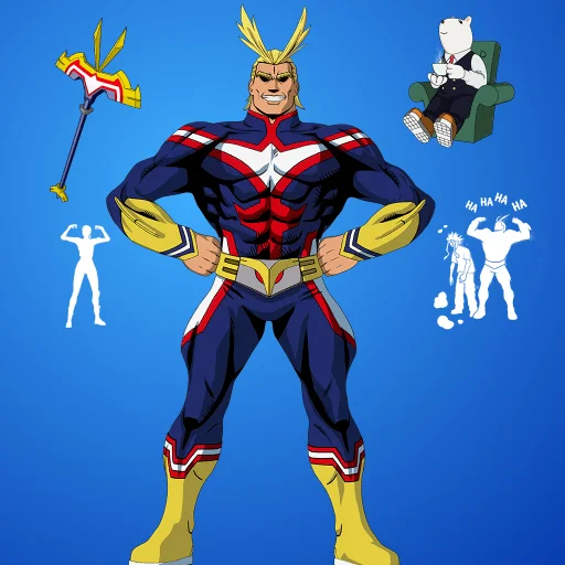⫷ Fortnite All Might Skin ⫸ Characters & Skins 👕 ᑕ ᑐnite.site