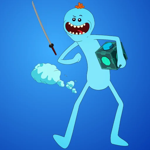 ⫷ Fortnite Mr. Meeseeks Skin ⫸ Characters & Skins 👕 ᑕ ᑐnite.site