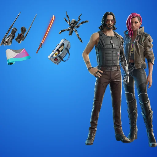 ⫷ Fortnite Johnny Silverhand Skin ⫸ Characters & Skins 👕 ᑕ ᑐnite.site