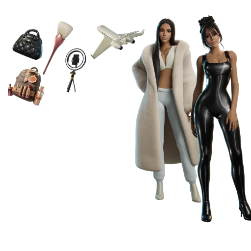 ⫷ Fortnite Skin Kim Kardashian Icônica ⫸ Personagens e Skins do ...