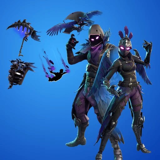 ⫷ Skin Fortnite Cuervo ⫸ Trajes y Skins Fortnite 👕 ᑕ ᑐnite.site