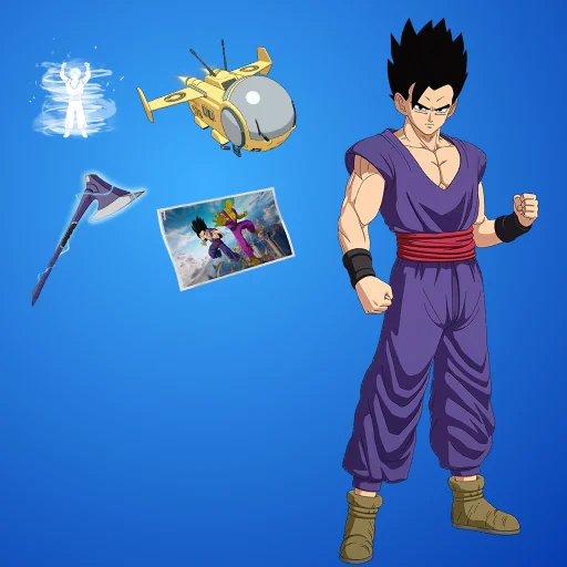 ⫷ Fortnite Son Gohan Skin ⫸ Comment Avoir des Skins Fortnite 👕 ᑕ ᑐnite.site