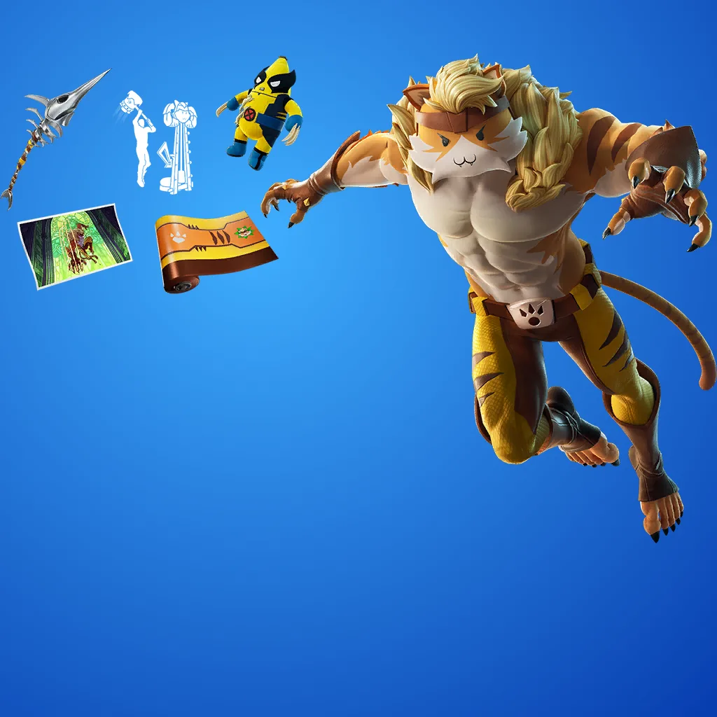 ⫷ Fortnite Meowtooth Skin ⫸ Characters & Skins 👕 ᑕ ᑐnite.site