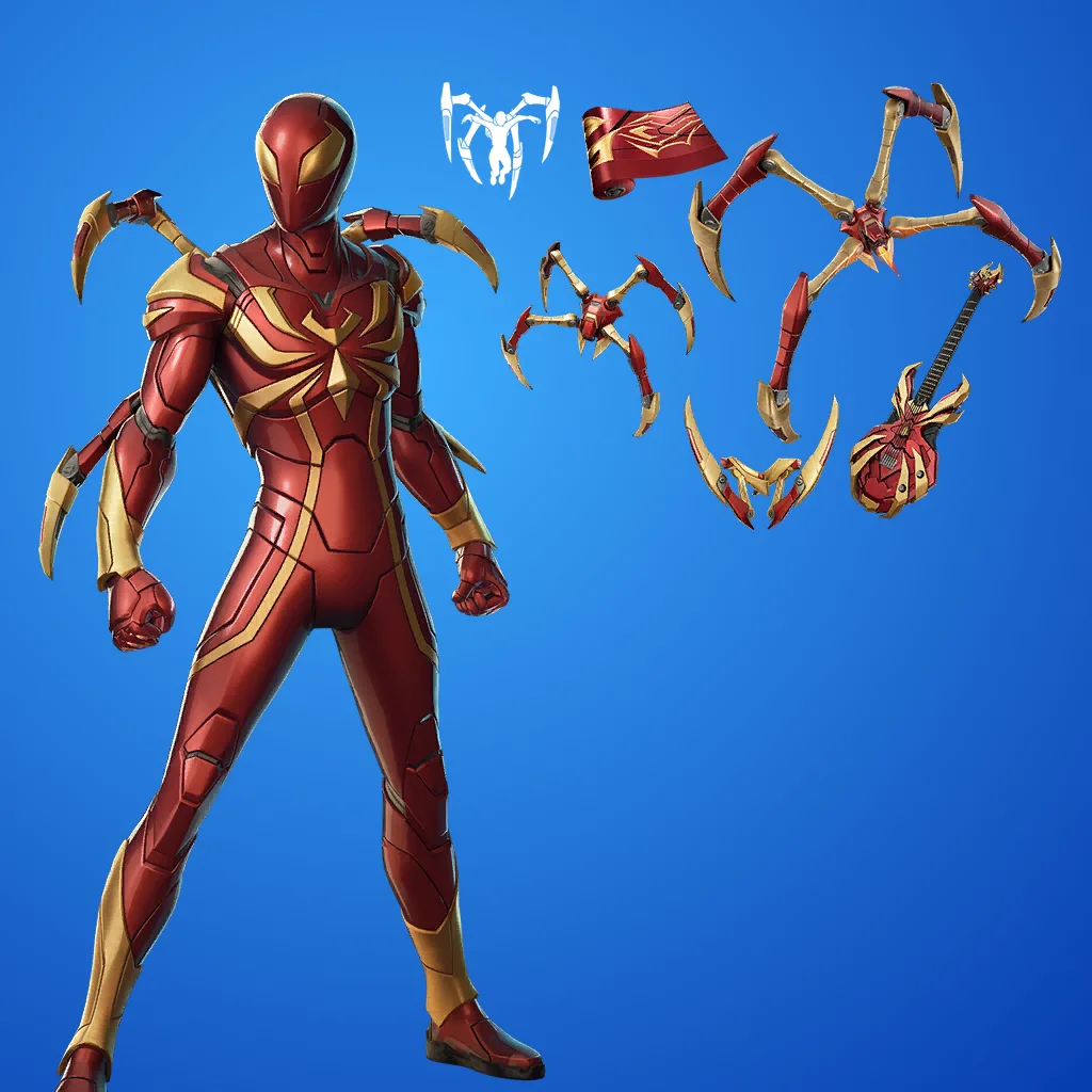 ⫷ Fortnite Iron Spider Skin ⫸ Characters & Skins 👕 ᑕ ᑐnite.site