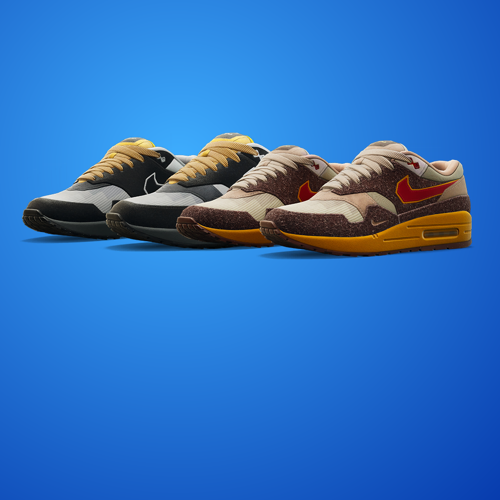 ⫷ Fortnite Nike Air Max 1 'Big Head Origins' Shoes ⫸ Fortnite Kicks ...