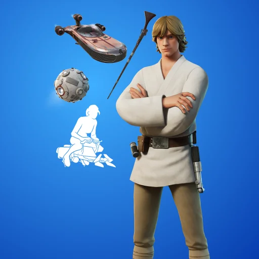 ⫷ Fortnite Luke Skywalker Skin ⫸ Characters & Skins 👕 ᑕ ᑐnite.site