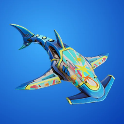 ⫷ Fortnite Summer Sail Shark Glider ⫸ Umbrellas & Gliders ☂️ ᑕ ᑐnite.site