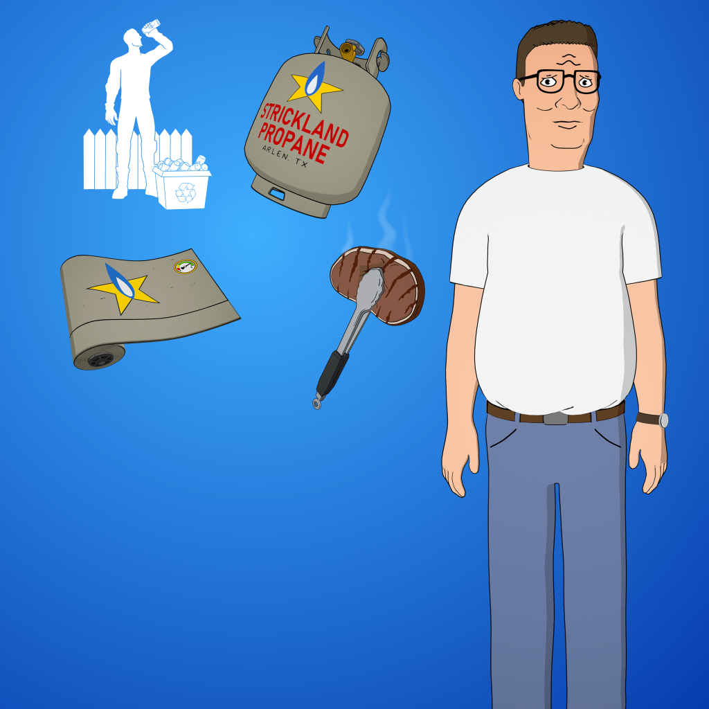 ⫷ Fortnite Hank Hill Skin ⫸ Characters & Skins 👕 ᑕ ᑐnite.site