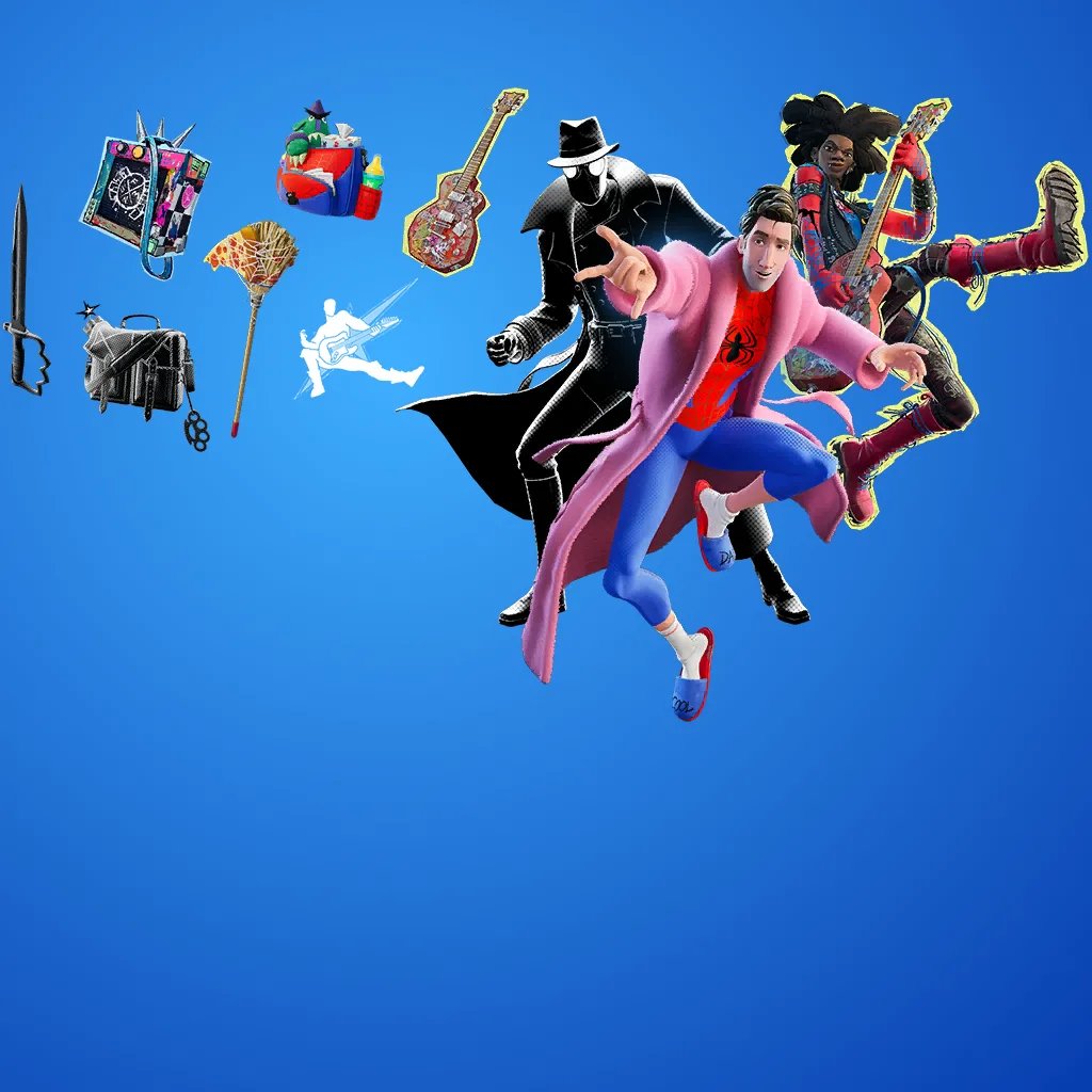 ⫷ Fortnite Spider-Gang Bundle Bundle ⫸ Packs & Bundles 📦 ᑕ ᑐnite.site