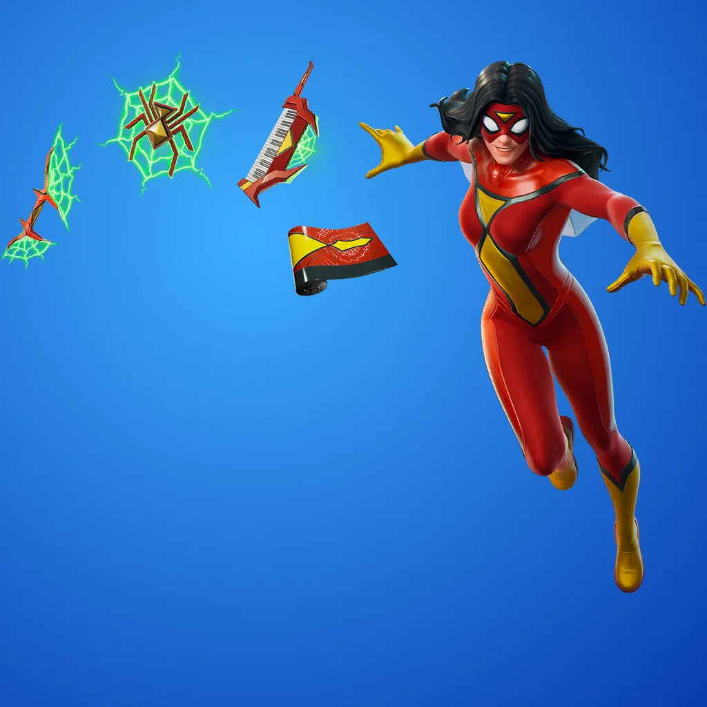 ⫷ Fortnite Spider-Woman Skin ⫸ Fortnite Skins 👕 ᑕ ᑐnite.site