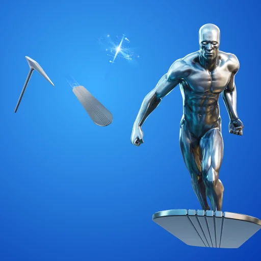 ⫷ Fortnite Silver Surfer Skin ⫸ Characters & Skins 👕 ᑕ ᑐnite.site