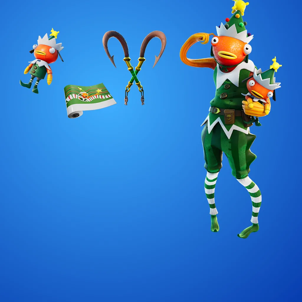 Fortnite Pack Bassassin Skin De Palito De Pez Millenium