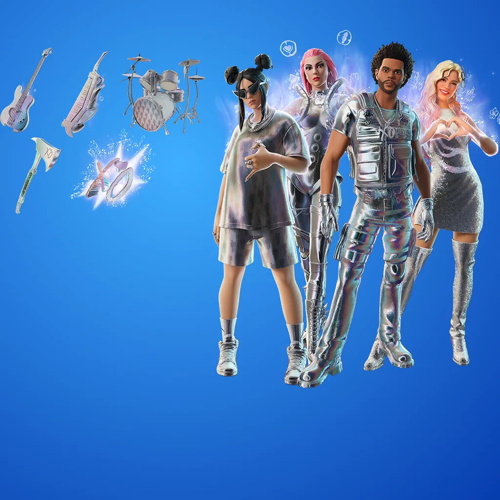 ⫷ Fortnite Platinum Billie Eilish Skin ⫸ Characters & Skins 👕 ᑕ ᑐnite.site